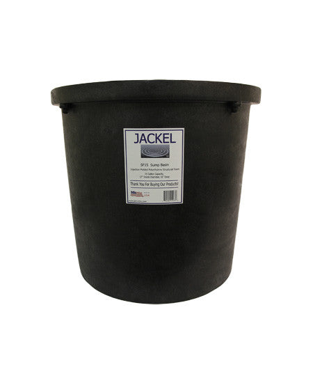 Jackel Sump Basin (18" x 17" - 15 Gallon) – Sump Pump Supplies